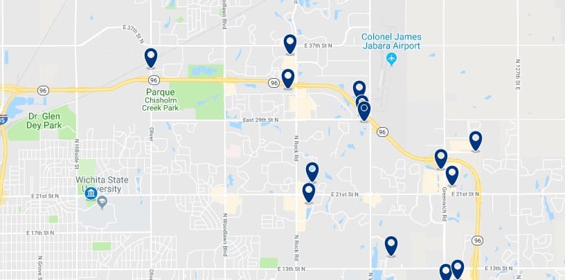 Dónde alojarse en Wichita, Kansas – Mejores Zonas