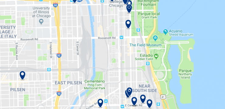 Dónde alojarse en Chicago, Illinois – Mejores Zonas